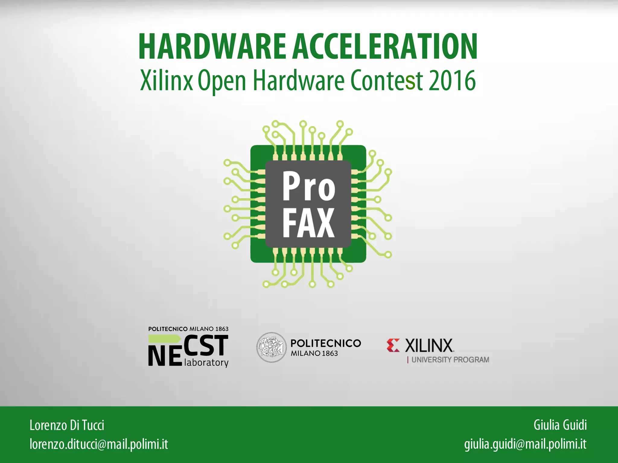 ProFAX - Implementation (Short version) | PDF