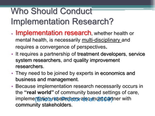 Implementation research | PPTX