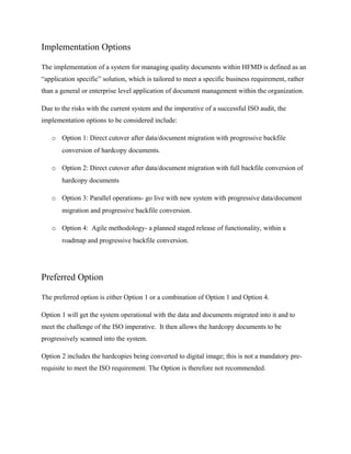 Implementation Strategy Linda Doll | PDF