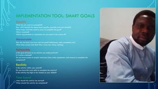 Implementation tool | PPT
