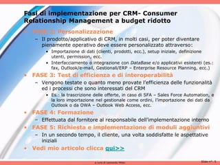 Implementazione di un CRM | PDF | Computer Software and Applications ...