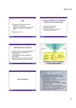 Implementering vetenskap, strategier och utvärdering | PDF | Women\'s ...