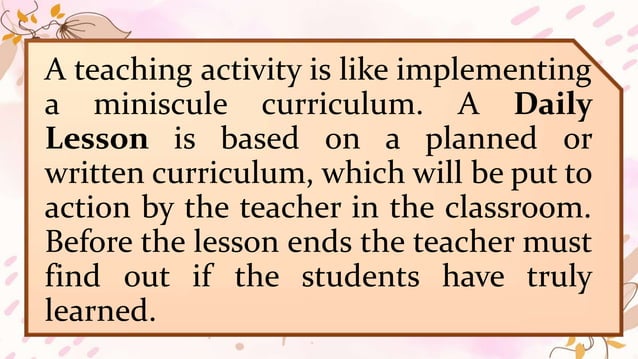 Implementing-a-Curriculum-Daily-in-the-Classrooms.pptx | Educational Assessment | Education