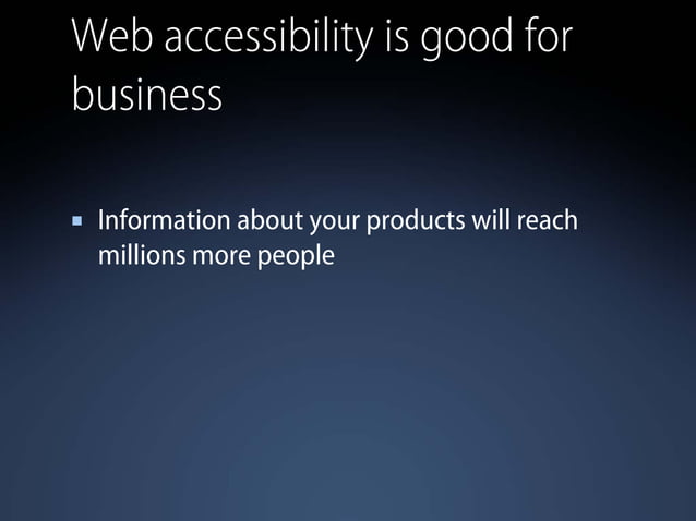 Implementing a great accessibility strategy | PDF