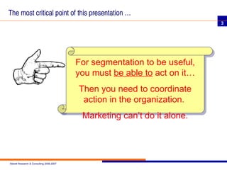 Implementing a Segmentation Strategy | PPT