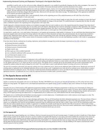 Implementing Advanced Caching and Replication Techniques in ... | PDF | Web Development | Internet