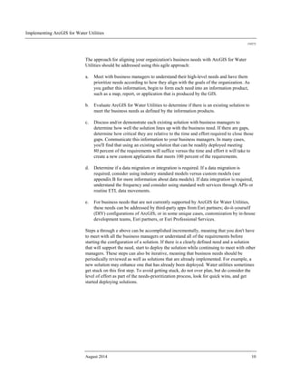 Implementing ArcGIS for Water Utilities | PDF