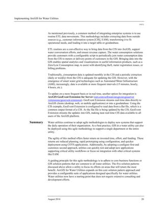 Implementing ArcGIS for Water Utilities | PDF