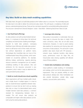Implementing Data Mesh WP LTIMindtree White Paper | PDF