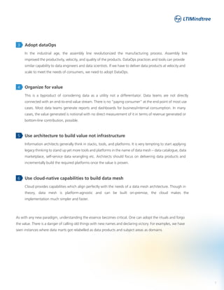 Implementing Data Mesh WP LTIMindtree White Paper | PDF