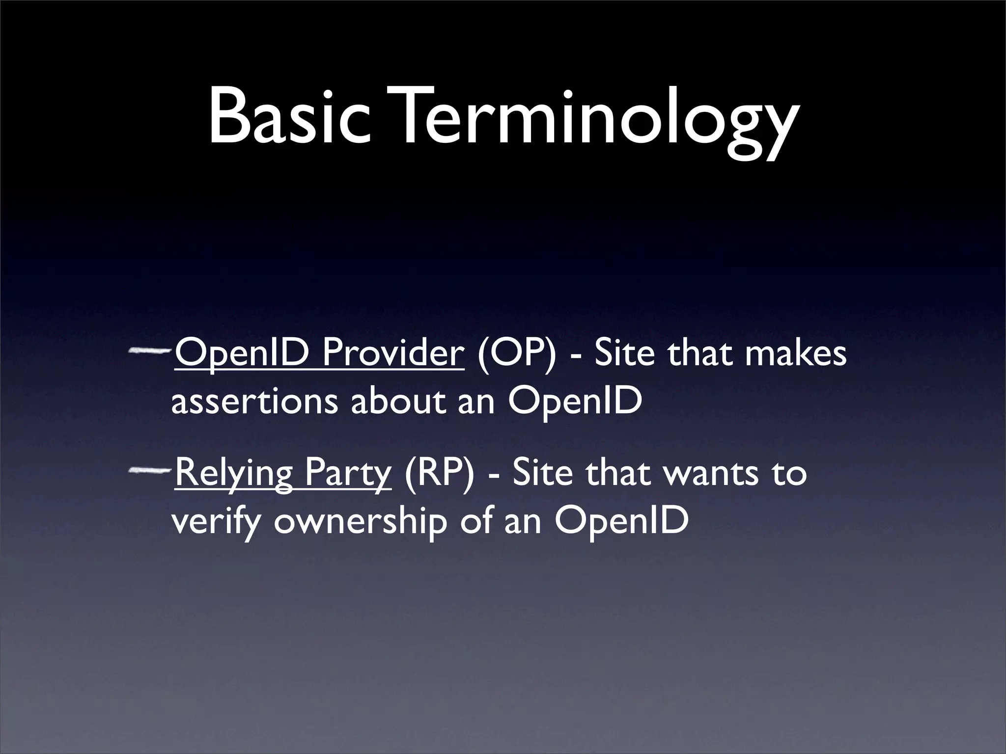 Implementing OpenID | PDF | Internet for Beginners | Internet