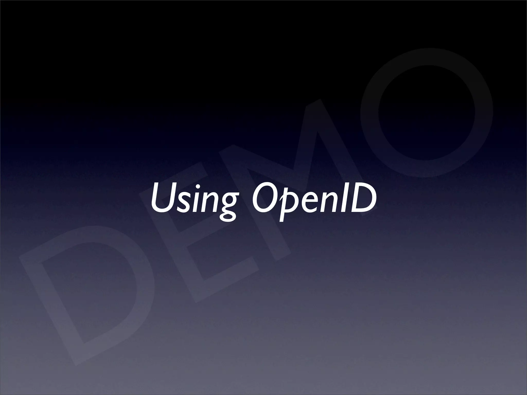 Implementing OpenID | PDF | Internet for Beginners | Internet