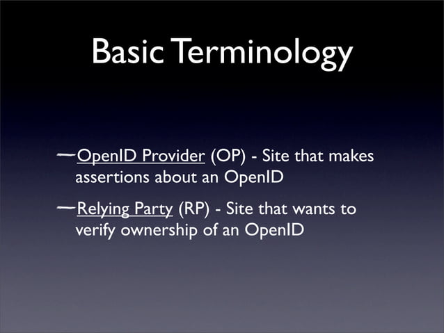 Implementing OpenID | PDF | Internet for Beginners | Internet