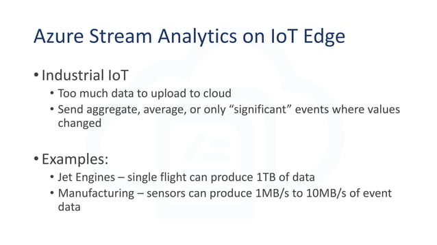 Implementing Real Time Iot Stream Processing In Azure Ppt