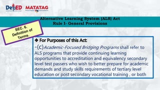 Implementing-Rules-and-Regulations-of-the-ALS-ACT-RA-No.11510.pptx
