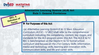 Implementing-Rules-and-Regulations-of-the-ALS-ACT-RA-No.11510.pptx