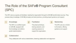 Implementing SAFe® 6.0 with SPC: Simplified Steps for Success | PPTX