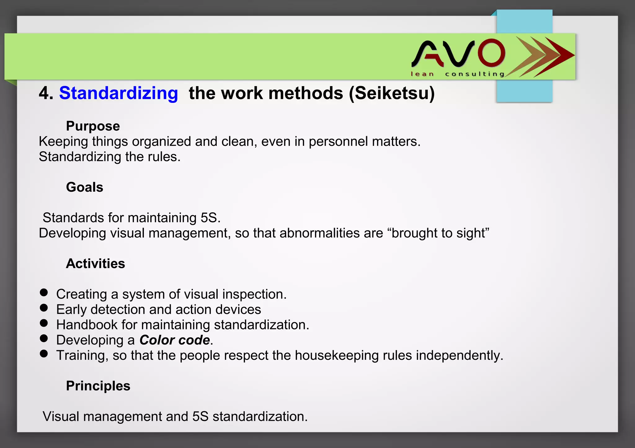 5S Implementation - The first step to continuous improvement | PPT