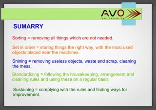 5S Implementation - The first step to continuous improvement | PPT