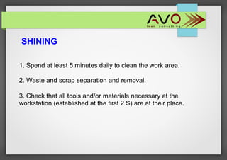 5S Implementation - The first step to continuous improvement | PPT
