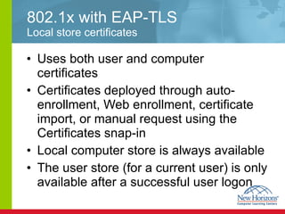 Implementing 802.1x Authentication | PPT