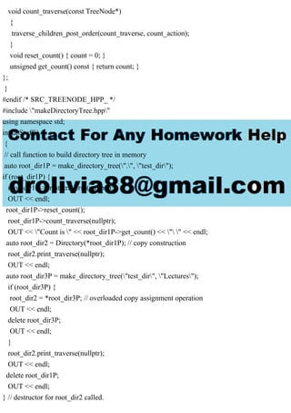 Implementing a basic directory-tree structure that is derived from a.pdf