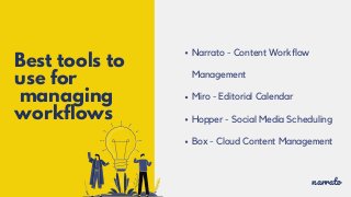 Implementing A Content Workflow Successfully | PPT