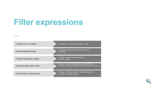 Implementing Active Security with Sysdig Falco - Barcelona Software Crafters | PPT