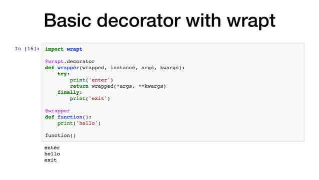 Implementing a decorator for thread synchronisation. | PPT | Free Download Implementing a decorator for thread synchronisation. | PPT | Free Download