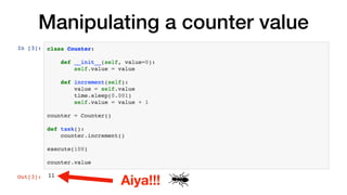 Implementing a decorator for thread synchronisation. | PPT
