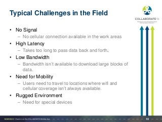 Implementing a Disconnected Mobile Application with DSI for Field ...