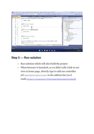 Implementing a document viewer in ASP.NET Core 8.0 | DOCX