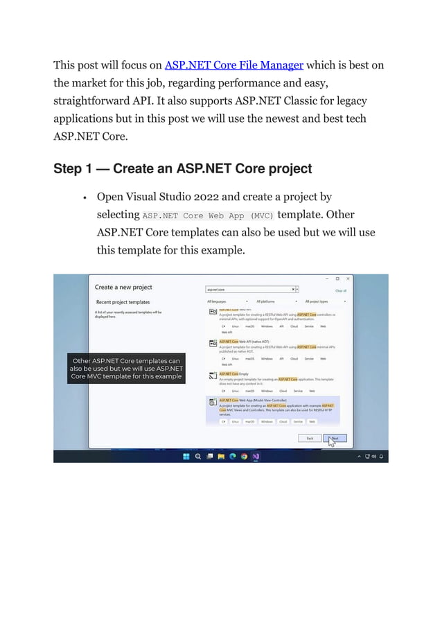 Implementing A File Manager In Aspnet Core 80 Pdf 1957