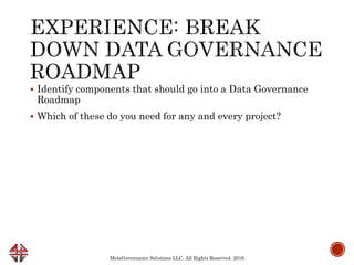 Implementing Agile Data Governance | PPT