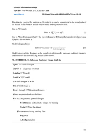 IMPLEMENTING AI APPLICATIONS IN RADIOLOGY: HINDERING AND FACILITATING FACTORS OF CONVOLUTIONAL ...