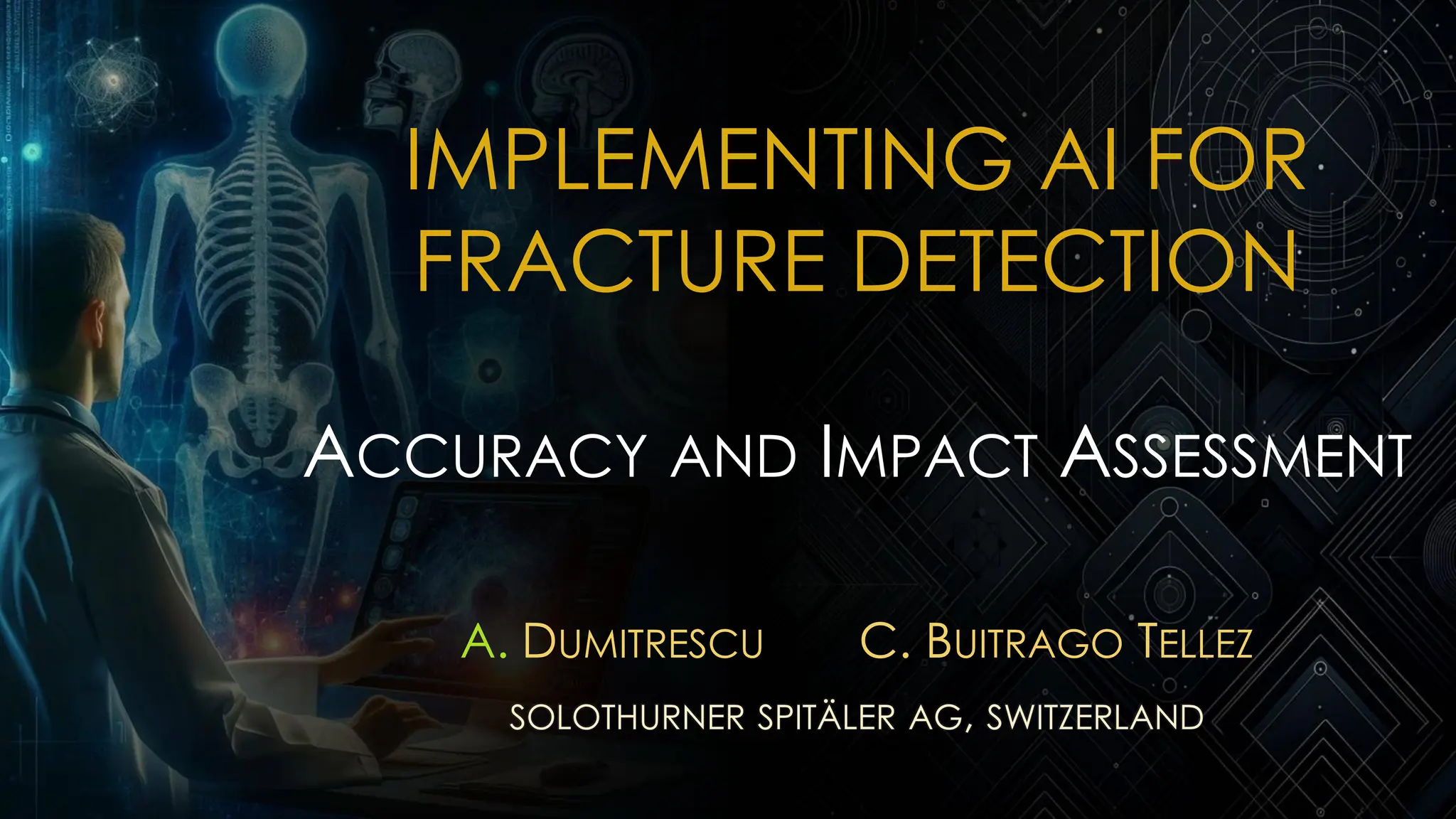 Implementing AI for Fracture Detection: Accuracy and Impact Assessment ...