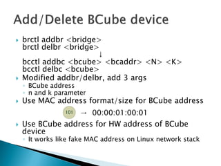 Implementing a layer 2 framework on linux network | PPT