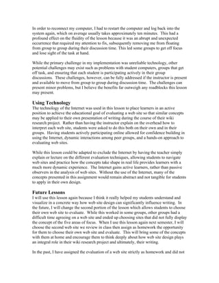 Implementing A Model Lesson Plan | PDF