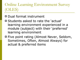 Implementing And Evaluating E Learning Environments | PPT | Education