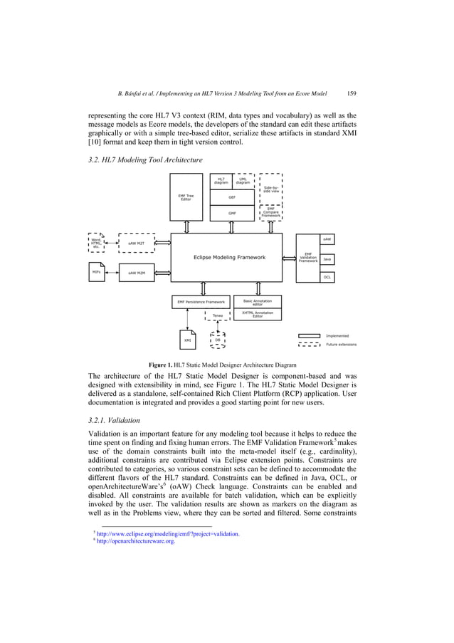 Implementing an HL7 version 3 modeling tool from an Ecore model | PDF | Programming Languages ...