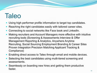 Implementing an inhouse recruitment function | PPTX | Resume Writing ...