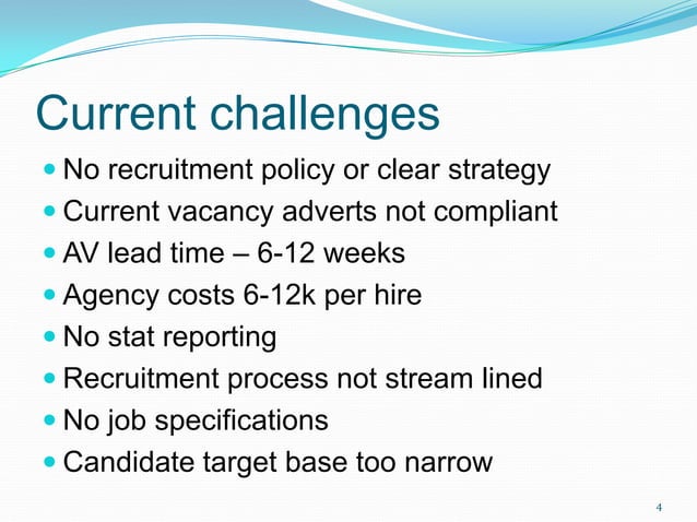 Implementing an inhouse recruitment function | PPTX | Resume Writing ...