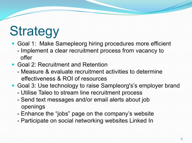 Implementing an inhouse recruitment function | PPTX | Resume Writing ...