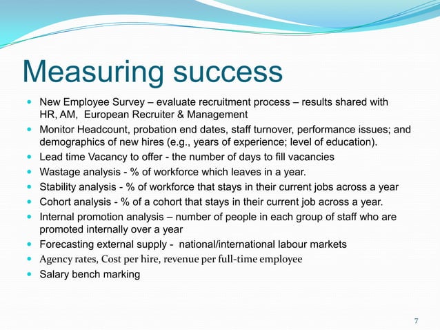 Implementing an inhouse recruitment function | PPTX | Resume Writing ...