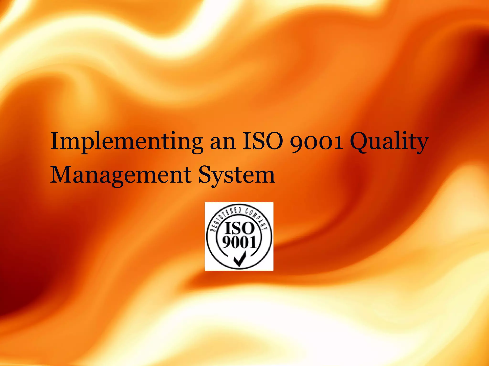 Iso 9001 quality management system | PPT