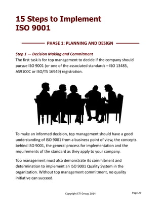 Implementing An ISO 9001 Quality Management System | PDF