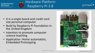 Implementing a parallel_open_cv_application_on_raspberry_pi3(1) | PPT
