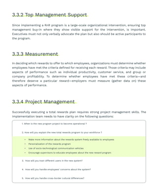 Implementing a Rewards and Recognition Program - Employee Engagement ...