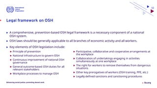 Implementing a safe and healthy working environment, where are we now ...