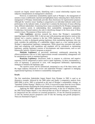 Implementing a sustainability balanced scorecard to contribute to | PDF